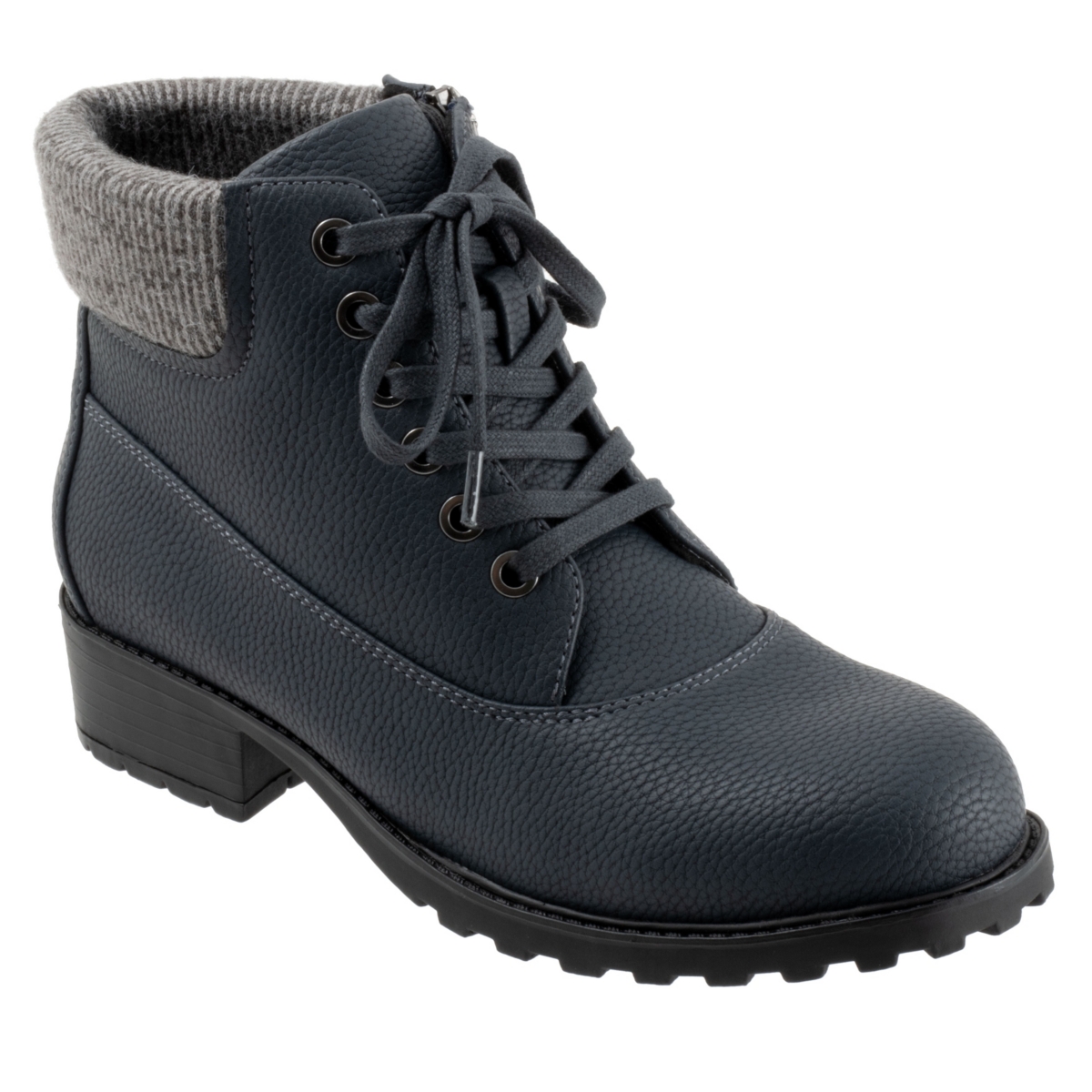 Click here for Trotters Bellamy Boot - Navy prices