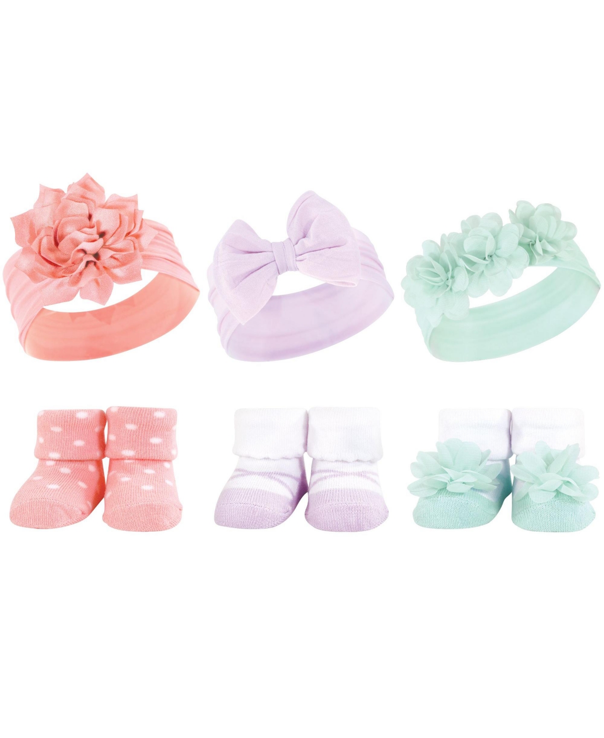 Click here for Hudson Baby Girls Delightful Duo Gift Headband and... prices