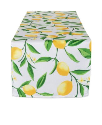 Design Imports Outdoor Table Runner 14x108 - Macy's