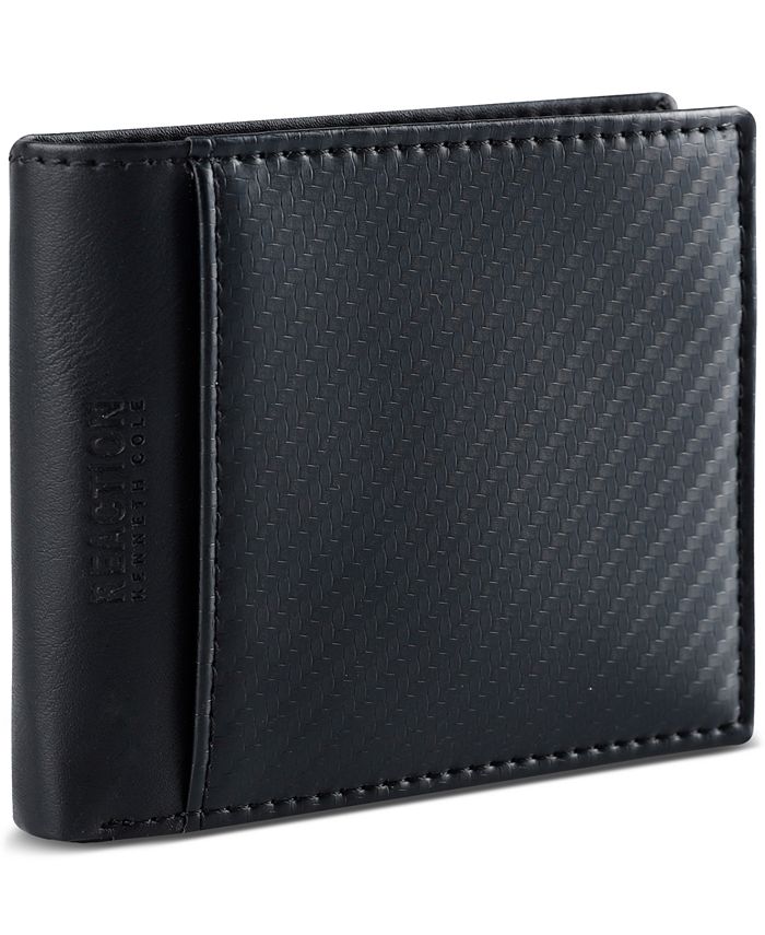 Kenneth Cole Reaction Men's Carbon Fiber Slim-Fold Wallet - Macy's