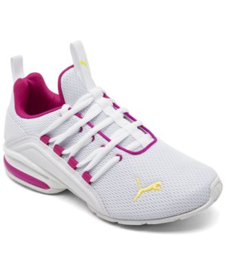 Puma Big Girls Axelion Mesh Casual Sneakers from Finish Line - Macy's