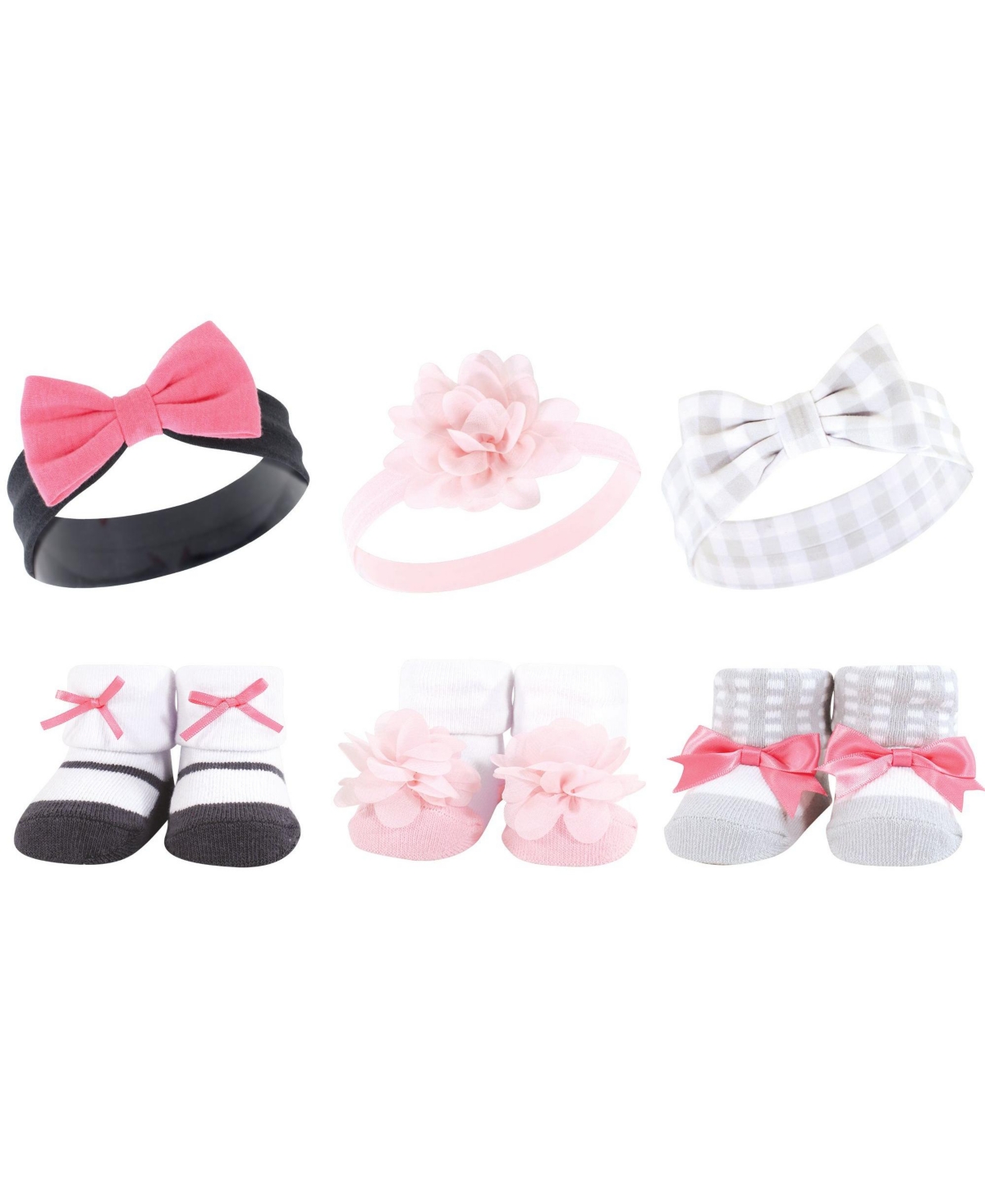 Click here for Hudson Baby Baby Girls Headband and Socks Giftset... prices
