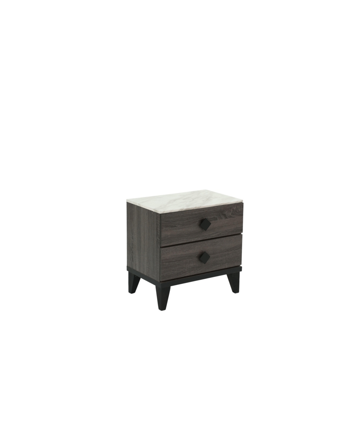 Click here for Streamdale Nightstand In Light Oak - Dark gray prices