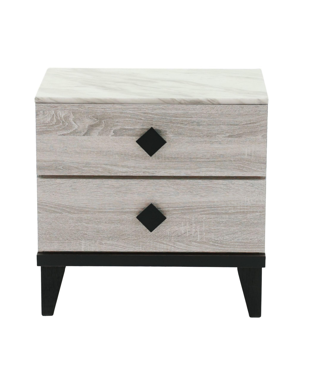 Click here for Streamdale Nightstand In Light Oak - Light brown prices