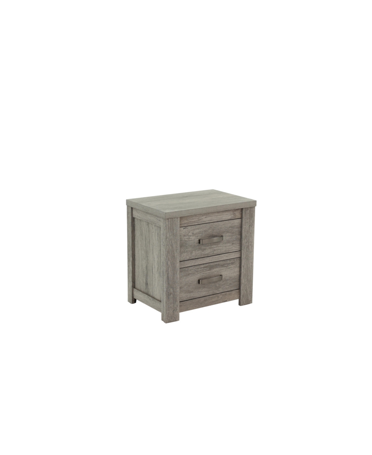 Click here for Streamdale Nightstand In Light Oak - Light gray prices