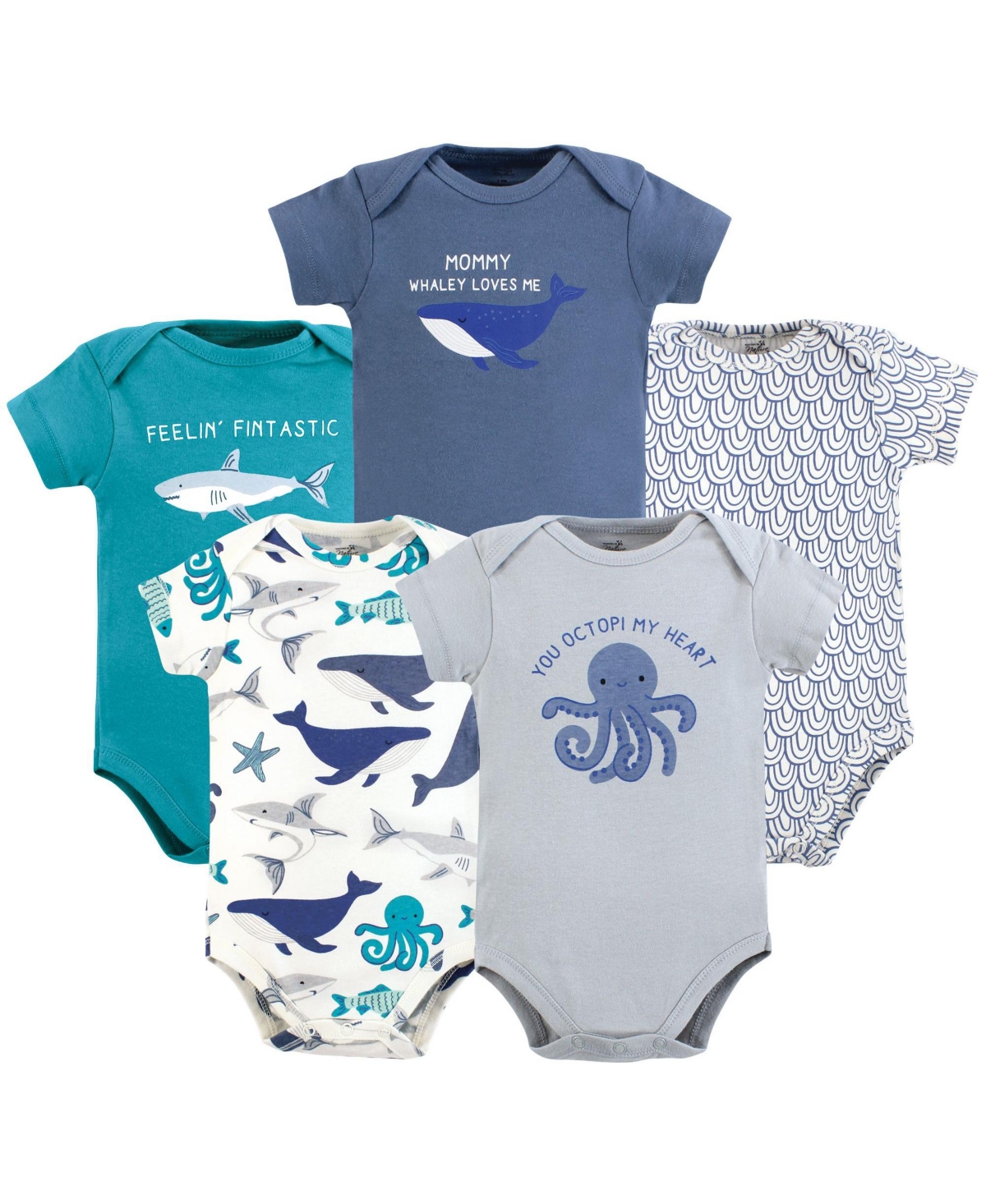 Click here for Touched by Nature Baby Boys Natural Cotton One-Pie... prices