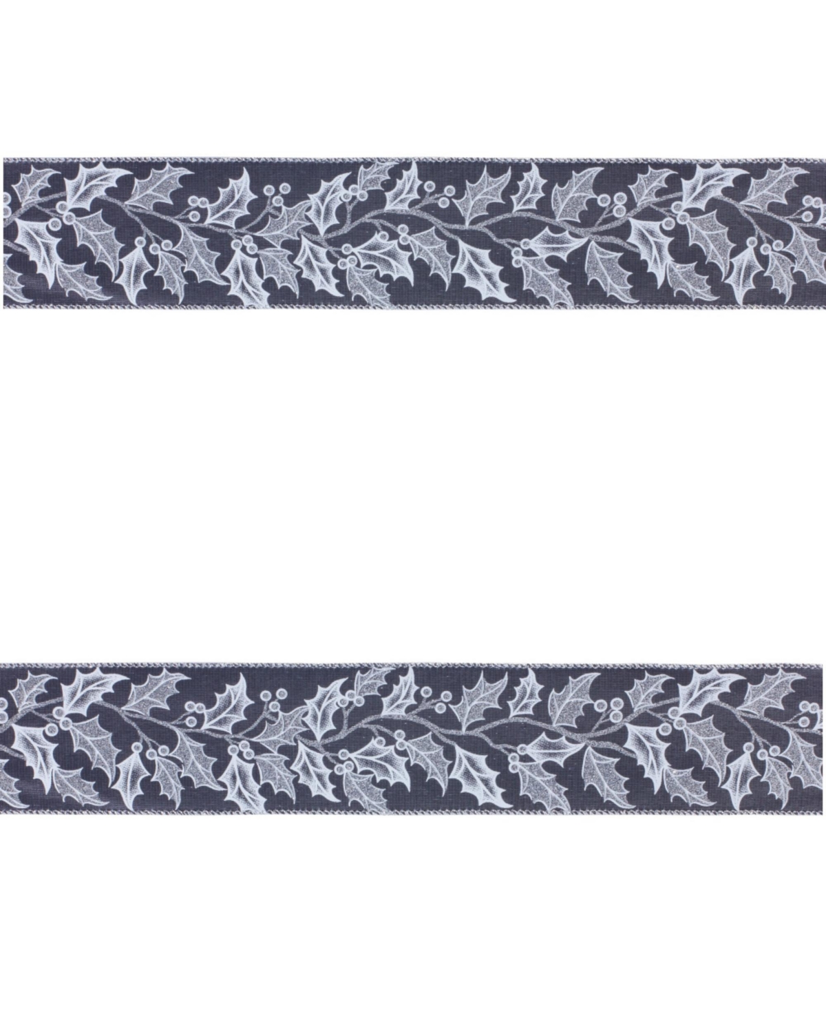 Click here for Wired Polyester Holiday Ribbon (Set of 2) For Deco... prices