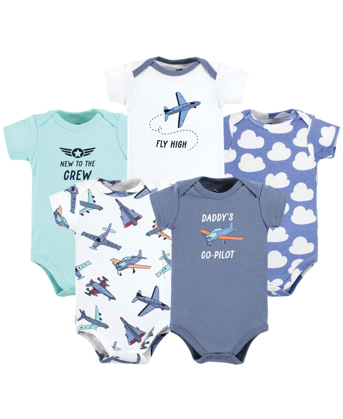 Click here for Hudson Baby Baby Unisex Five-Piece Set of Cotton I... prices