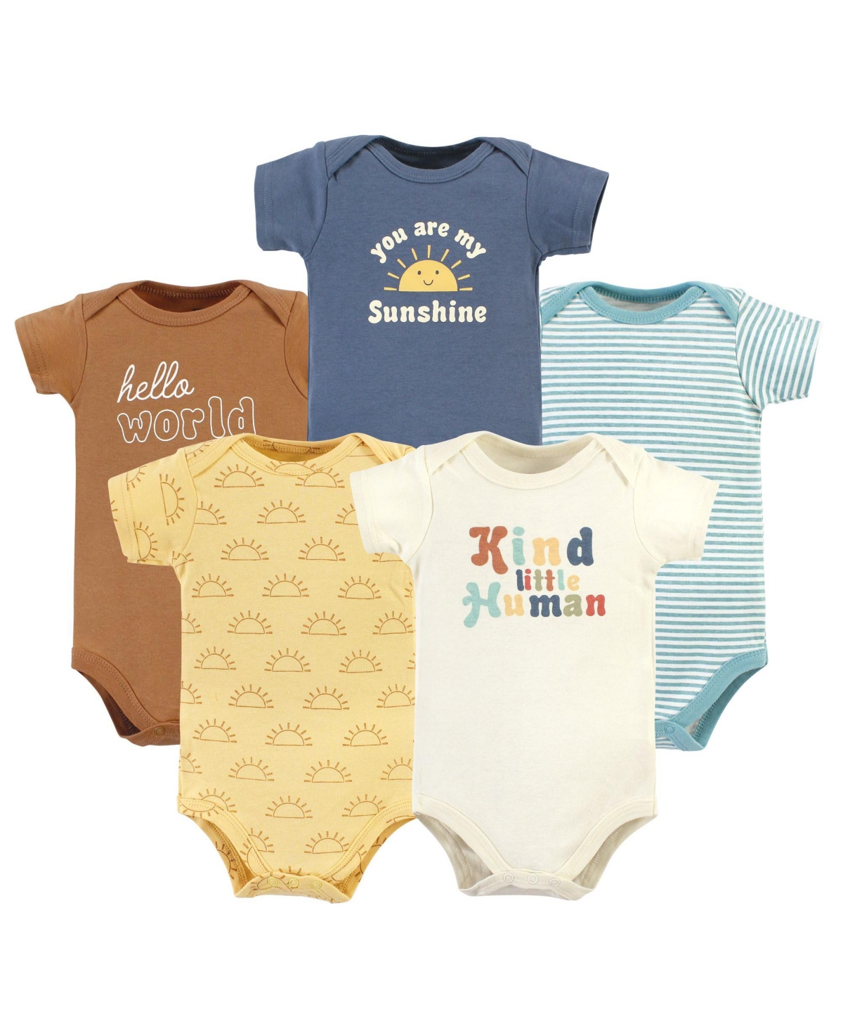 Click here for Hudson Baby Baby Unisex Five-Piece Set of Cotton I... prices
