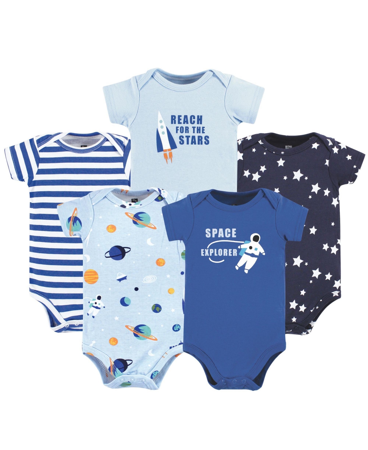 Click here for Hudson Baby Baby Boys Multipack of 5 Comfortable C... prices