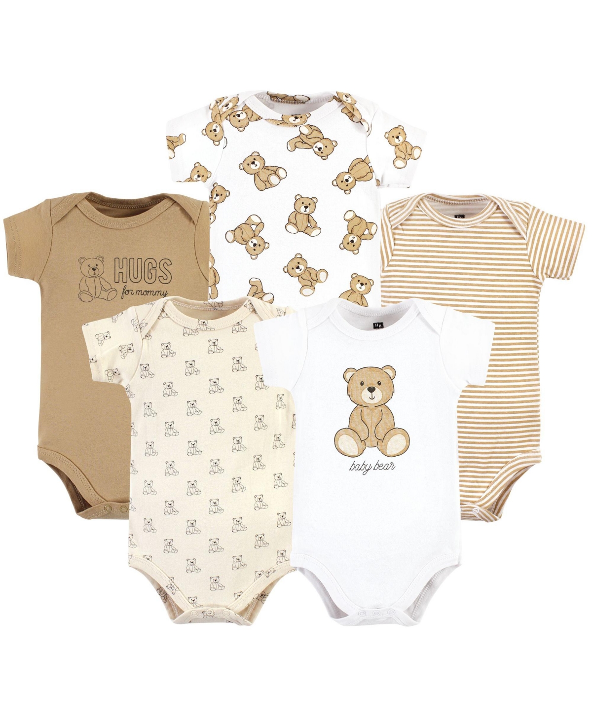 Click here for Hudson Baby Baby Unisex Five-Piece Set of Cotton I... prices