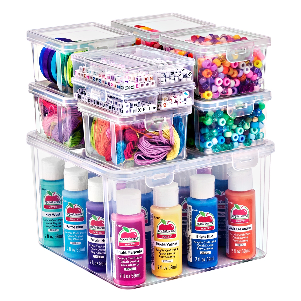 Click here for Sorbus 12-Piece Sewing and Craft Material Storage... prices
