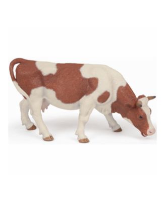 Papo Grazing Simmental Cow Animal Figure 51147 - Macy's