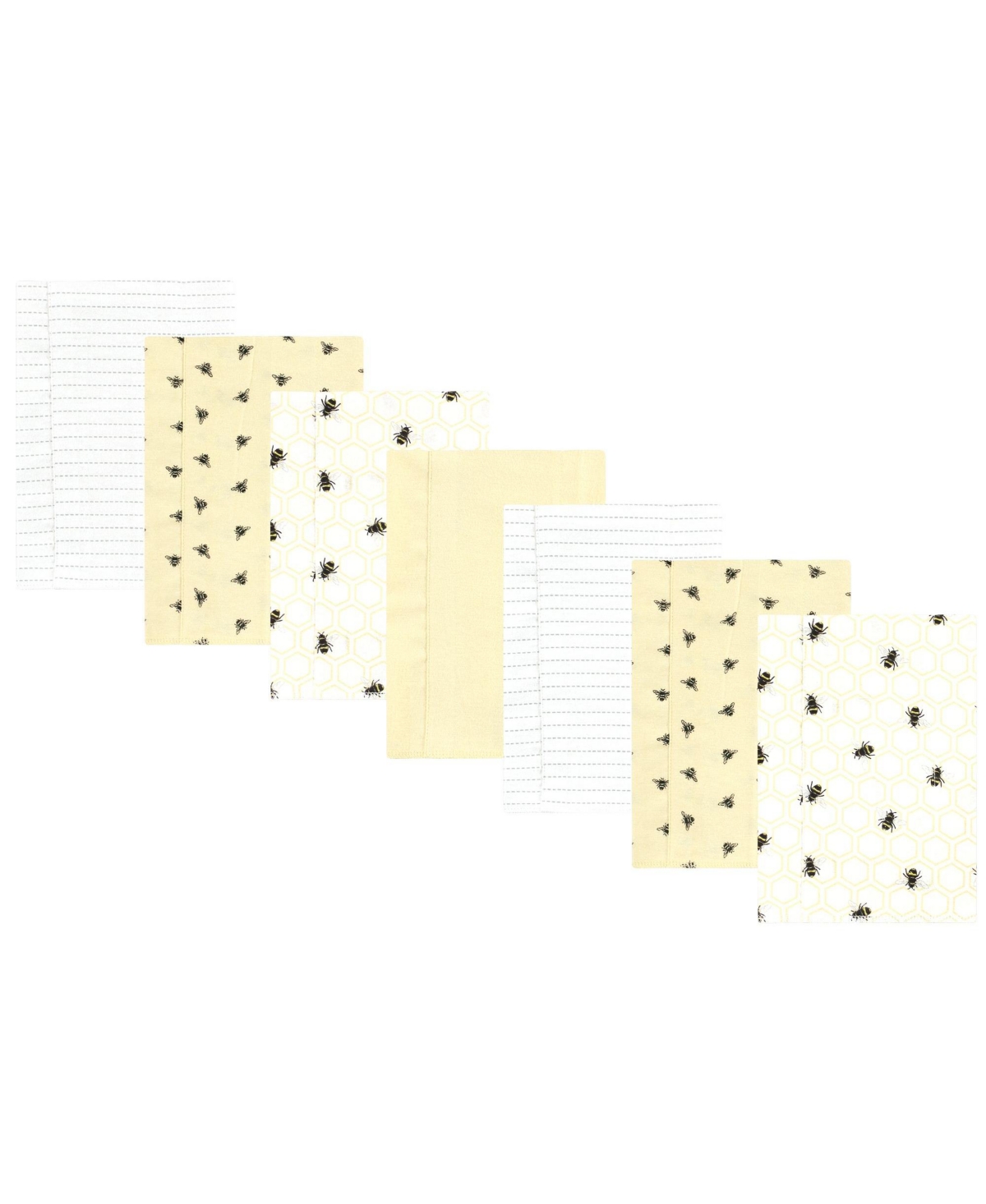 Click here for Hudson Baby Unisex 7-Count Cotton-Poly Flannel Bur... prices