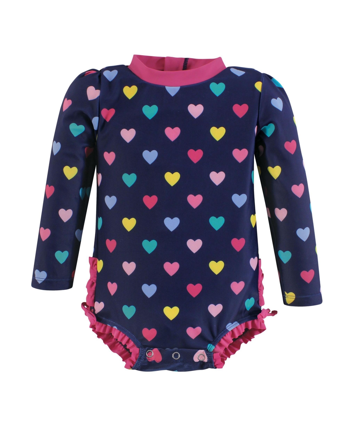 Click here for Hudson Baby Baby Girls Hudson Rashguard Swimsuit -... prices