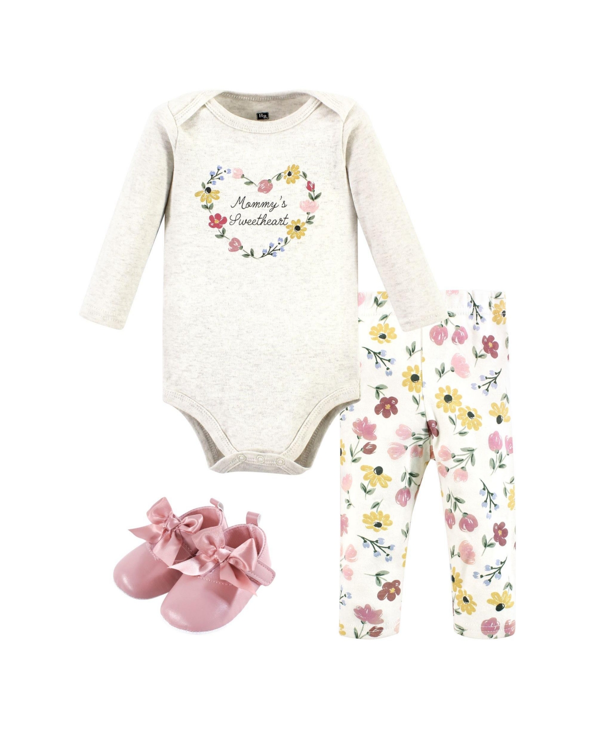 Click here for Hudson Baby Baby Girls Hudson Long Sleeve Bodysuit... prices