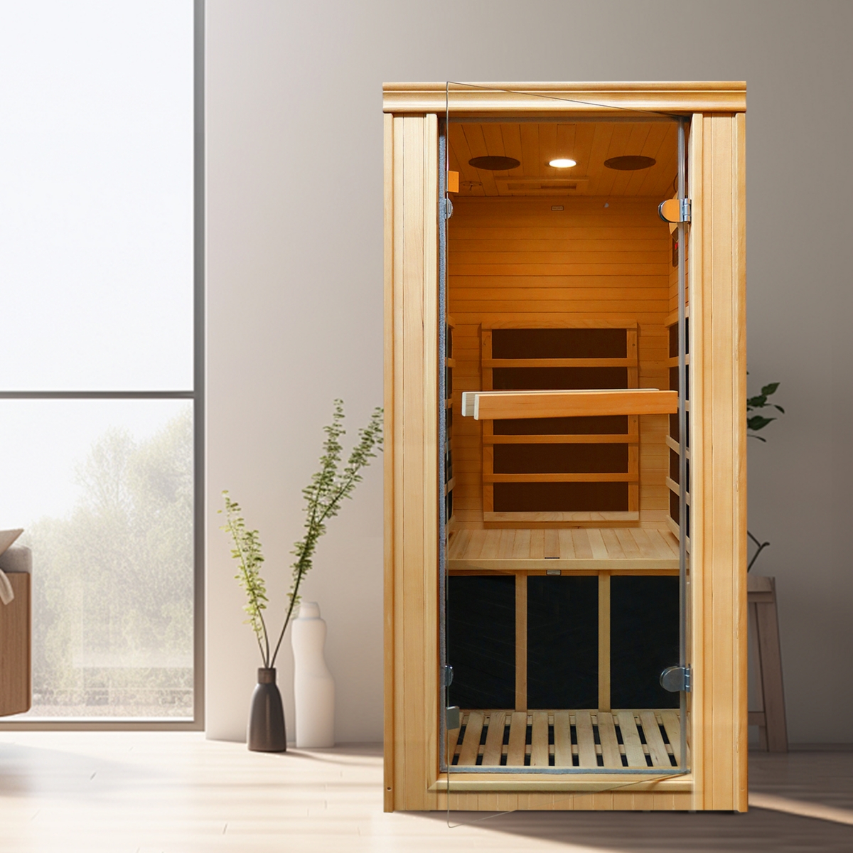 Click here for Streamdale Single person far-infrared sauna room -... prices