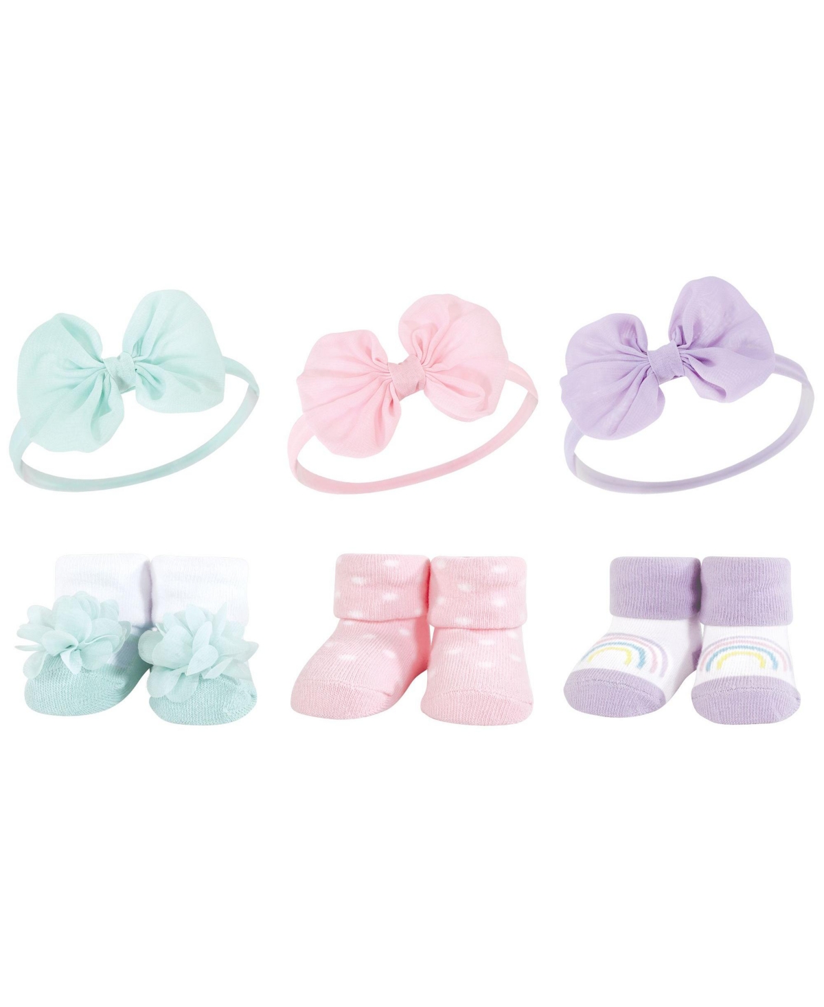 Click here for Hudson Baby Girls Delightful Duo Gift Headband and... prices
