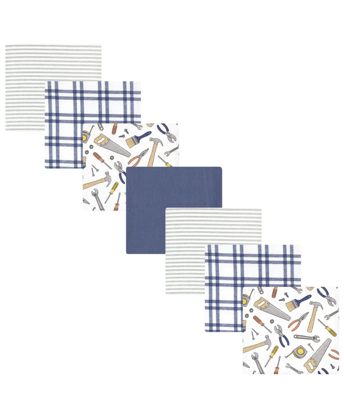 Click here for Hudson Baby Boys Seven-Piece Collection of Cotton-... prices
