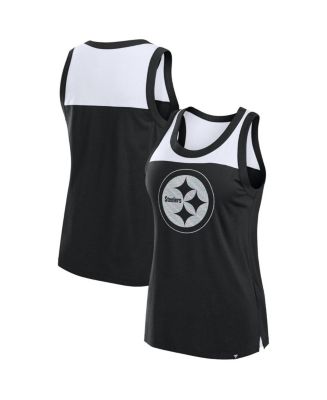 Fanatics Women's Black Pittsburgh Steelers Sequin Tank Top - Macy's