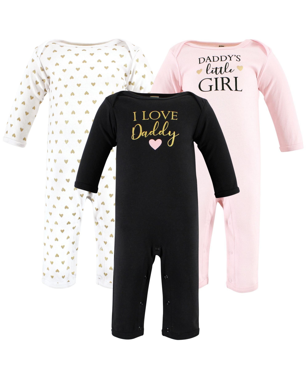 Hudson Baby Baby Girls Hudson Cotton One-Piece for Young Ladies - Girl daddy