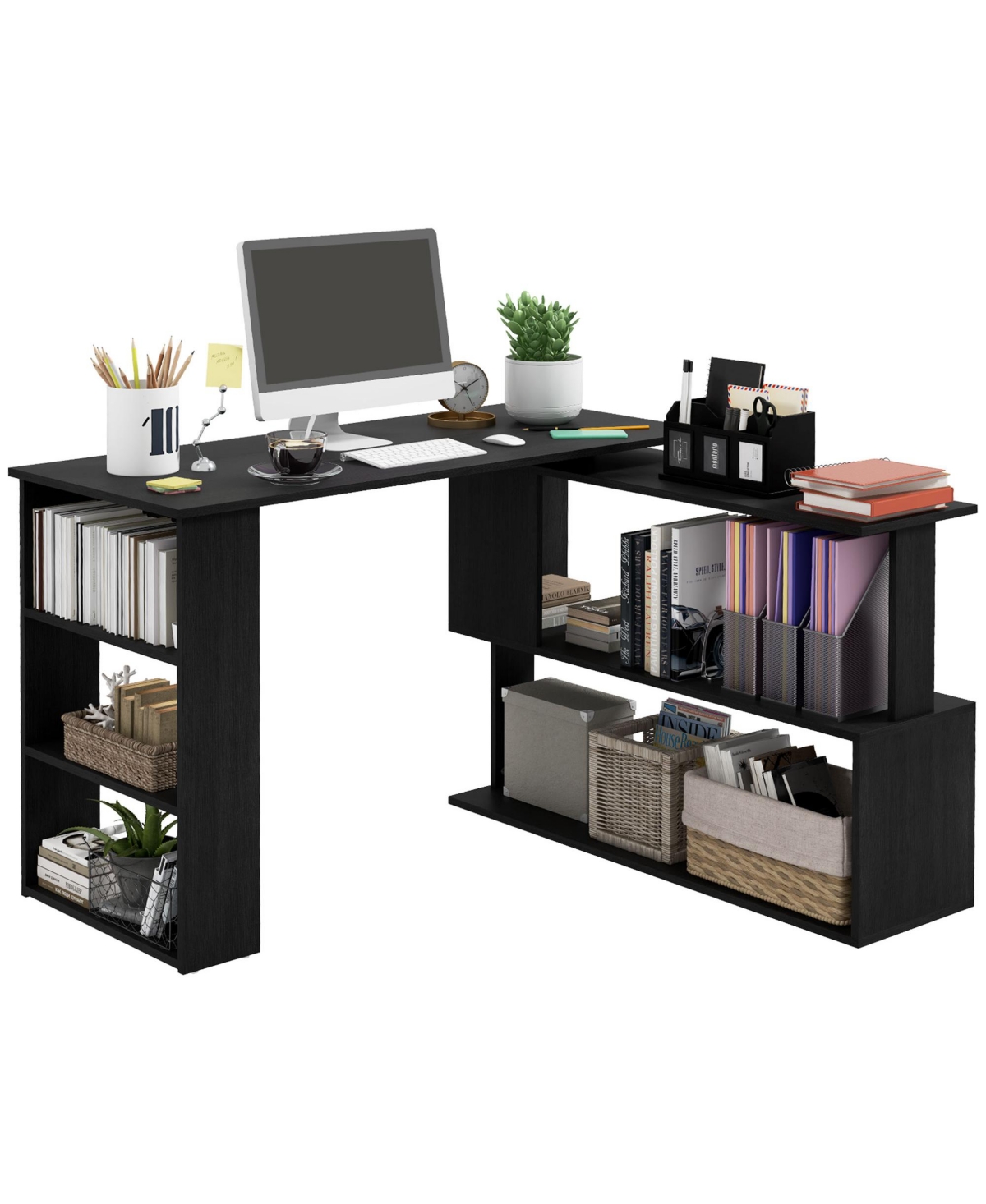 Click here for 360° Rotating Combo Writing Table Office Holl... prices