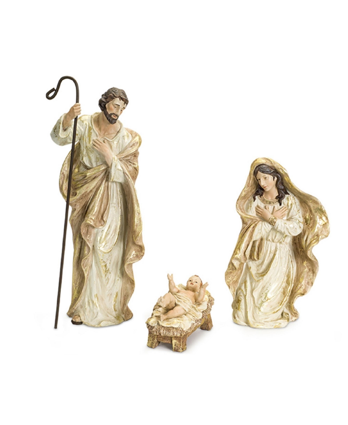 Click here for Slickblue Nativity Holy Family Figurines With Gold... prices