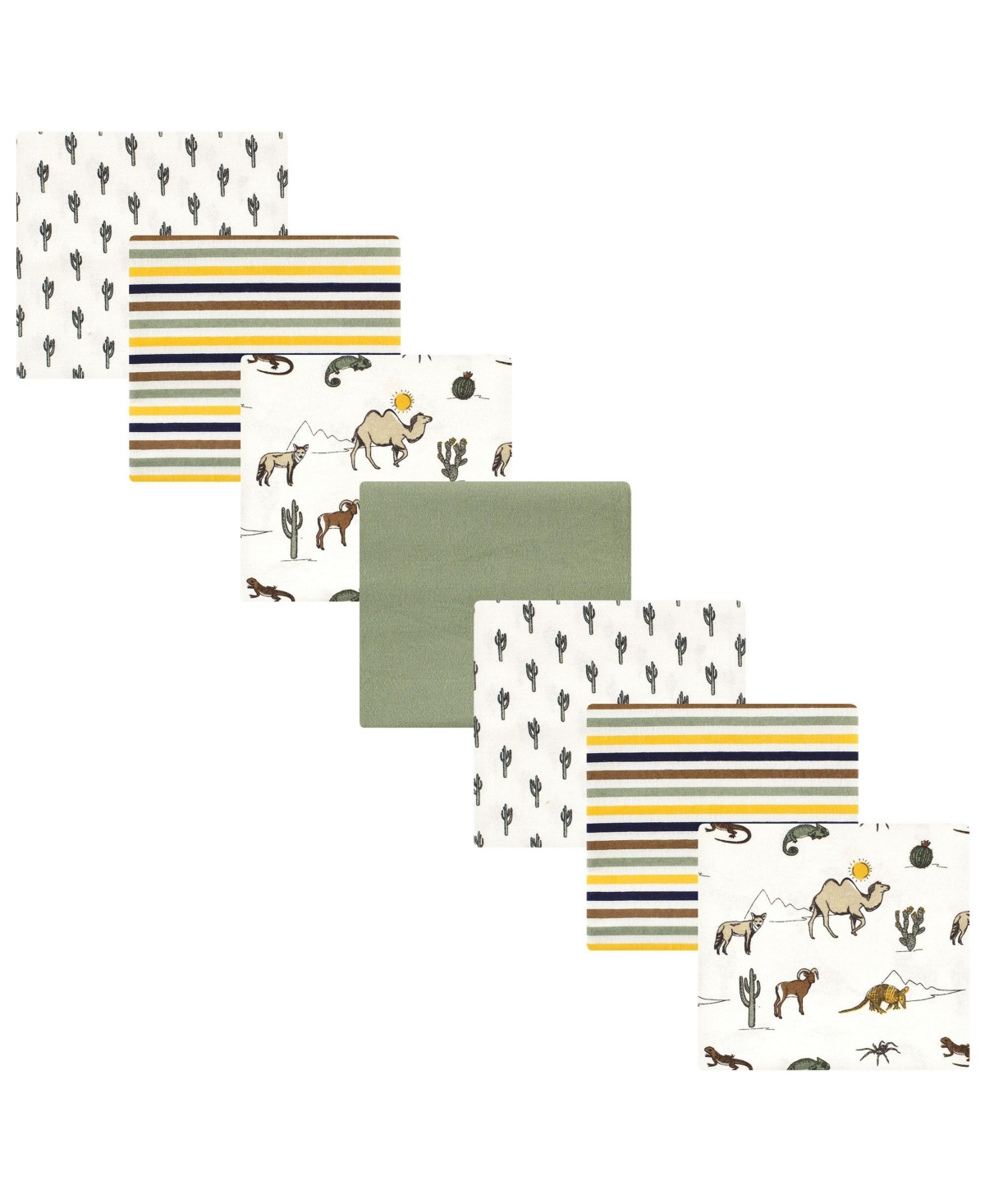 Click here for Hudson Baby Boys Seven-Piece Collection of Cotton-... prices