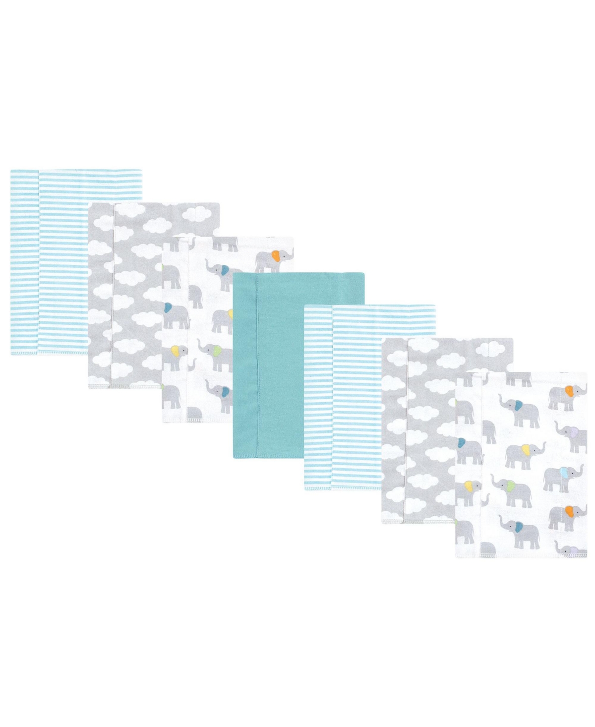 Click here for Hudson Baby Unisex 7-Count Cotton-Poly Flannel Bur... prices