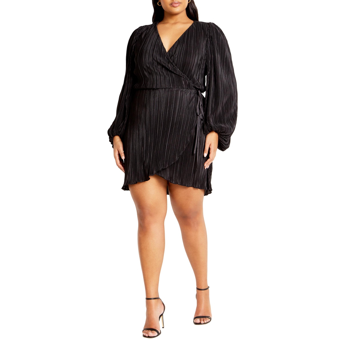 Click here for City Chic Plus Size Kira Dress - Black prices