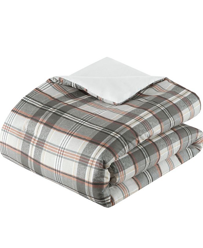 Intelligent Design Blake Plaid 5-Pc. Comforter Set, Full/Queen - Macy's