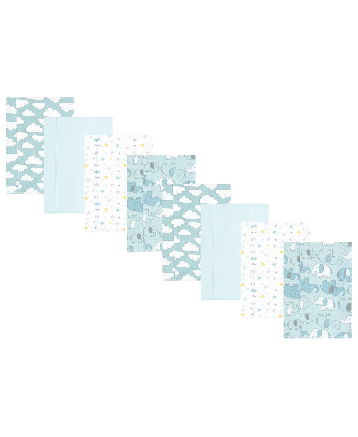 Click here for Hudson Baby Boys Soft Flannel Blend Burp Cloth Set... prices