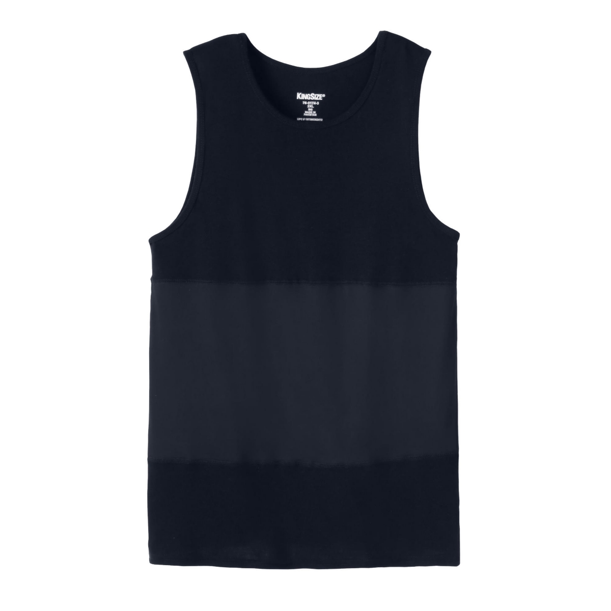 Click here for KingSize Big & Tall Sculpting Tank Top - Black prices