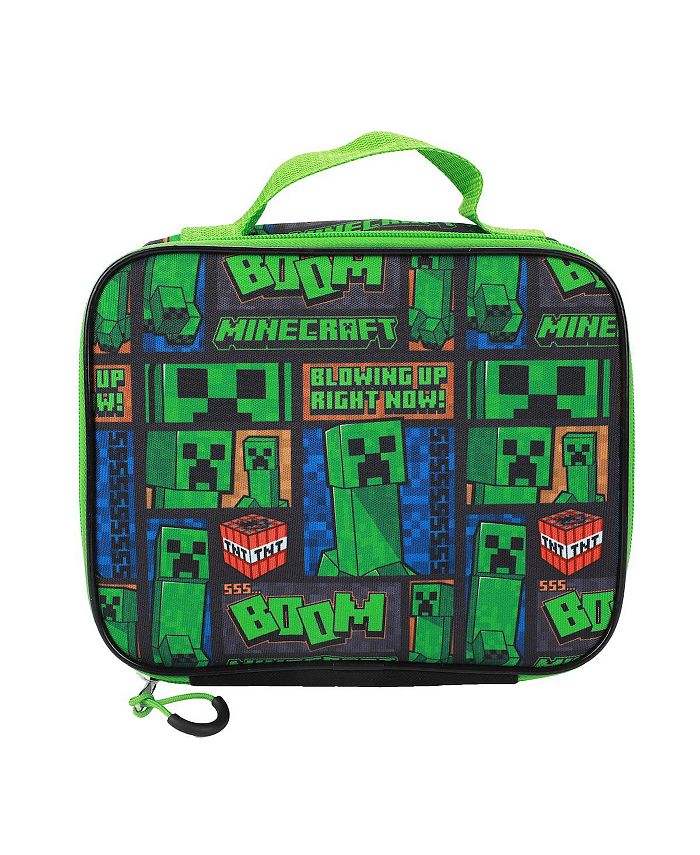 Minecraft Creeper 5-Piece Backpack & Lunchbox Set - Macy's