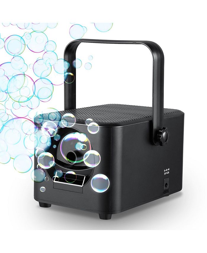 Dartwood Bubble Machine - 5000+ Bubbles Per Minute - Portable Bubble ...