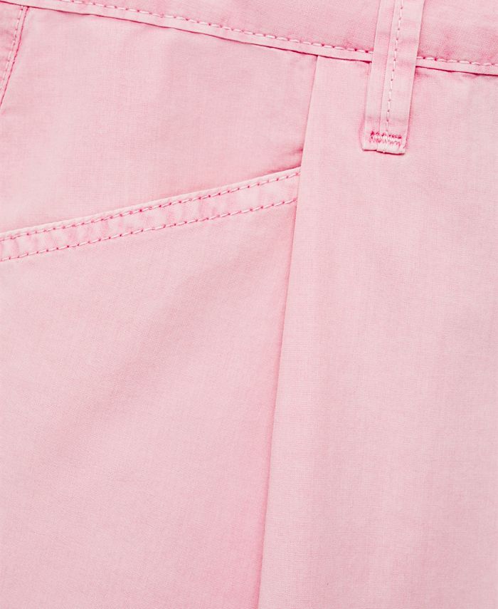 MANGO Women's Straight Denim Shorts - Macy's