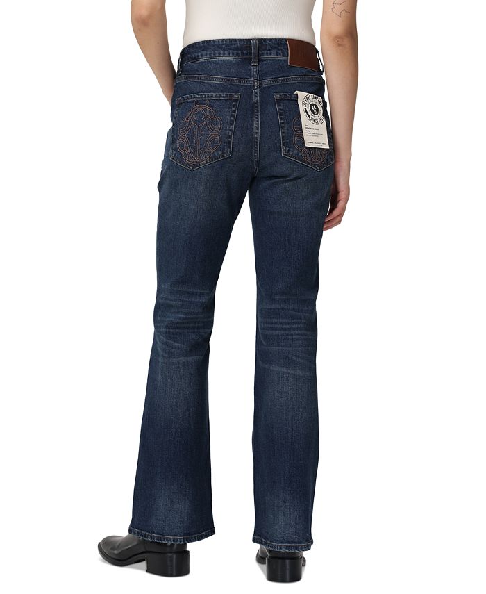 Frye Women's Embroidered-Pocket Bootcut Jeans - Macy's