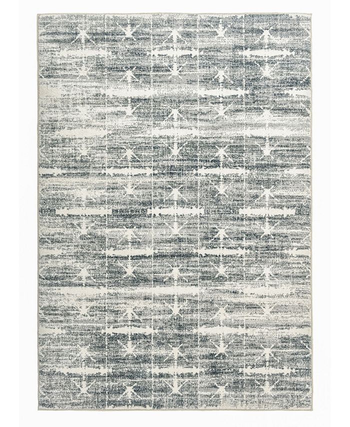 Orian Rugs Orian Riverstone Star Mount 5'3"x7'6" Area Rug - Macy's
