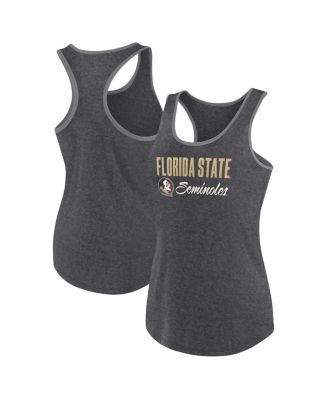 Fanatics Women's Heather Charcoal Florida State Seminoles Fuel ...