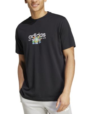 adidas Men's Code Team Logo T-Shirt - Macy's