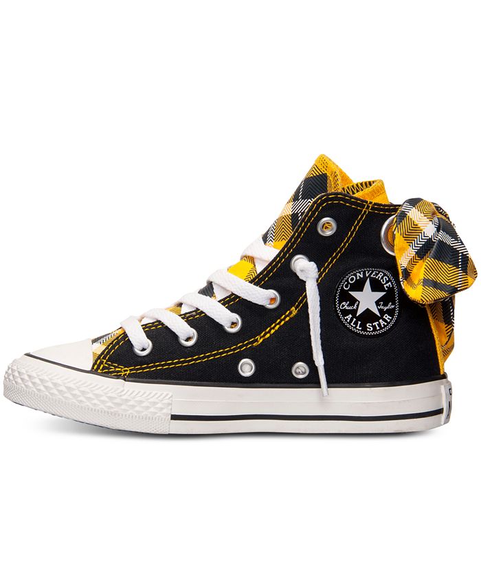 Converse Big Girls' Chuck Taylor All Star Bow Back Casual Sneakers from ...