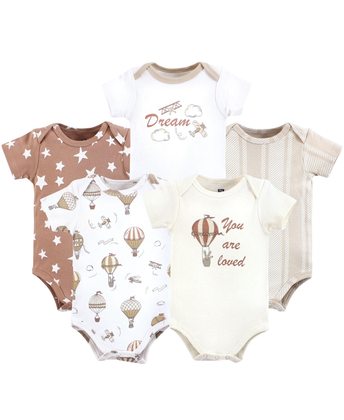 Click here for Hudson Baby Baby Unisex Five-Piece Set of Cotton I... prices