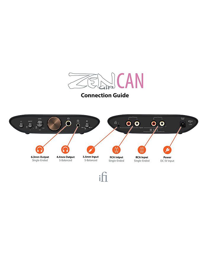 iFi Audio ZEN Air CAN High-Power Analogue Headphone Amplifier - Macy's
