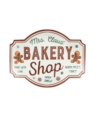 Northlight Gingerbread Metal Christmas Wall Sign - 18-Inch - Macy's