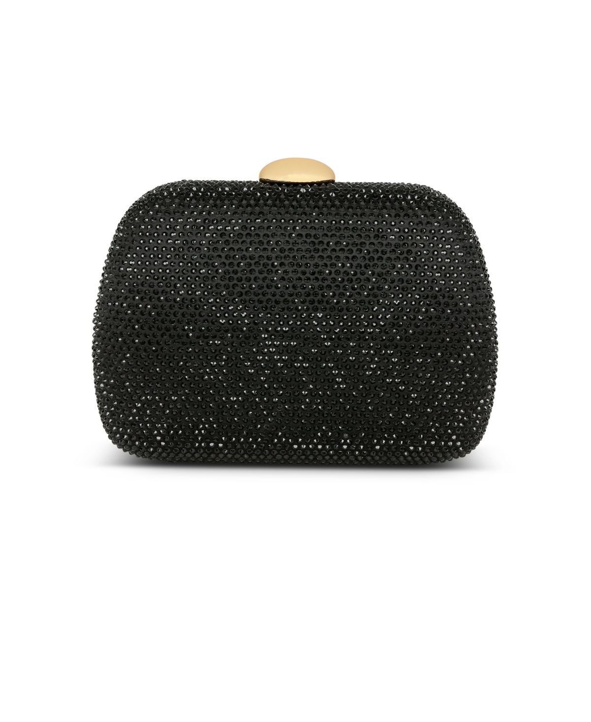 Click here for Womans Blossom Crystal Minaudiere - Black prices
