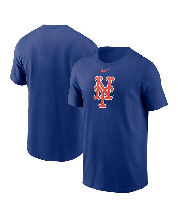 Nike Men's Royal New York Mets Fuse Logo T-Shirt - Macy's
