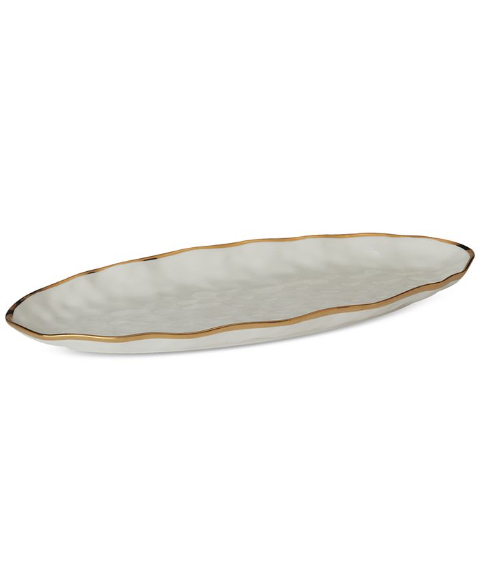 Certified International Regency Oval Fish Platter - Macy's