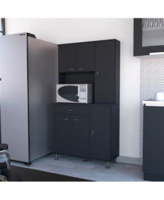 FM FURNITURE Venice Pantry Cabinet - Macy's