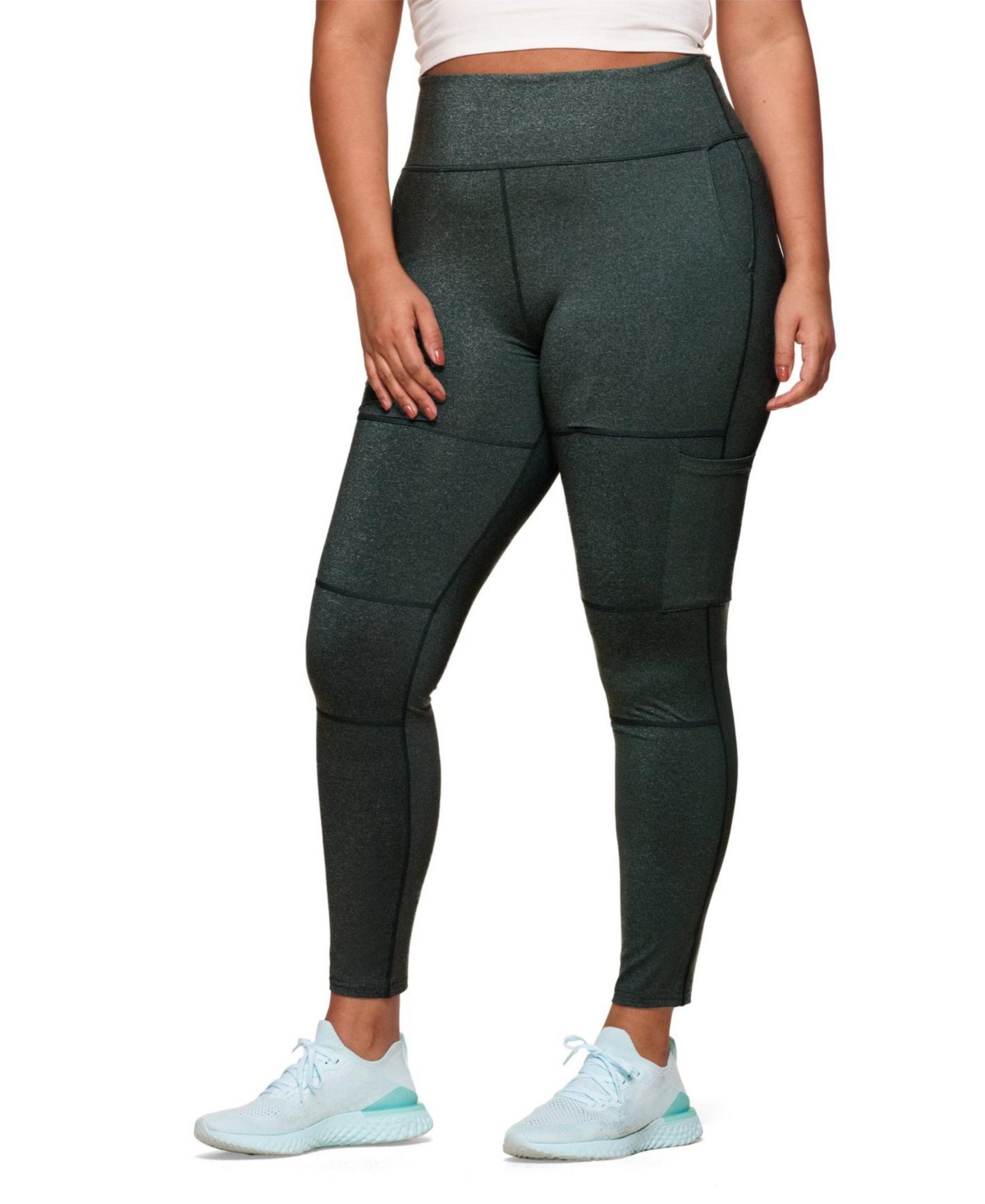 Click here for Walkpop Plus Size Haley Compression Active Legging... prices