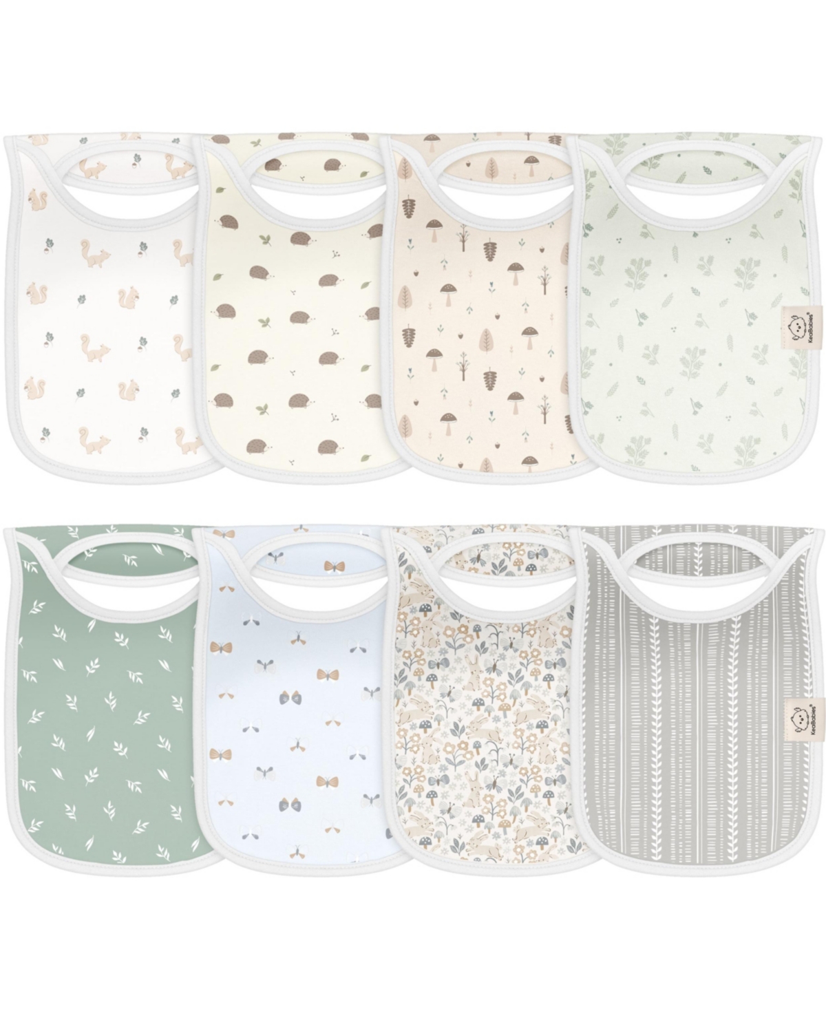 Click here for KeaBabies 8-Pack Baby Bibs for Boys  Girls  Pull-o... prices
